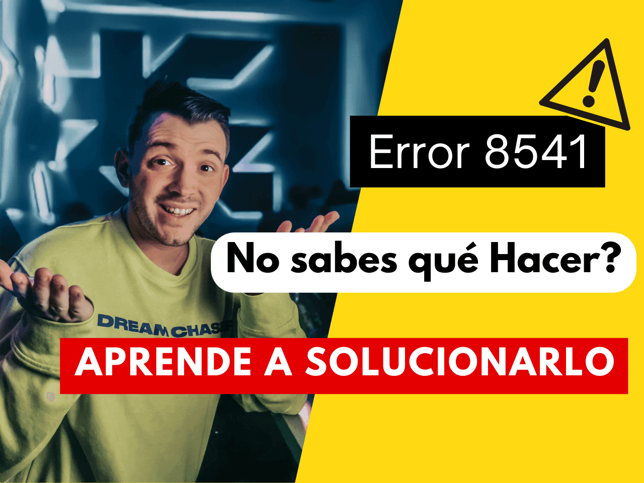 Guía para resolver el código de error 8541 de Amazon